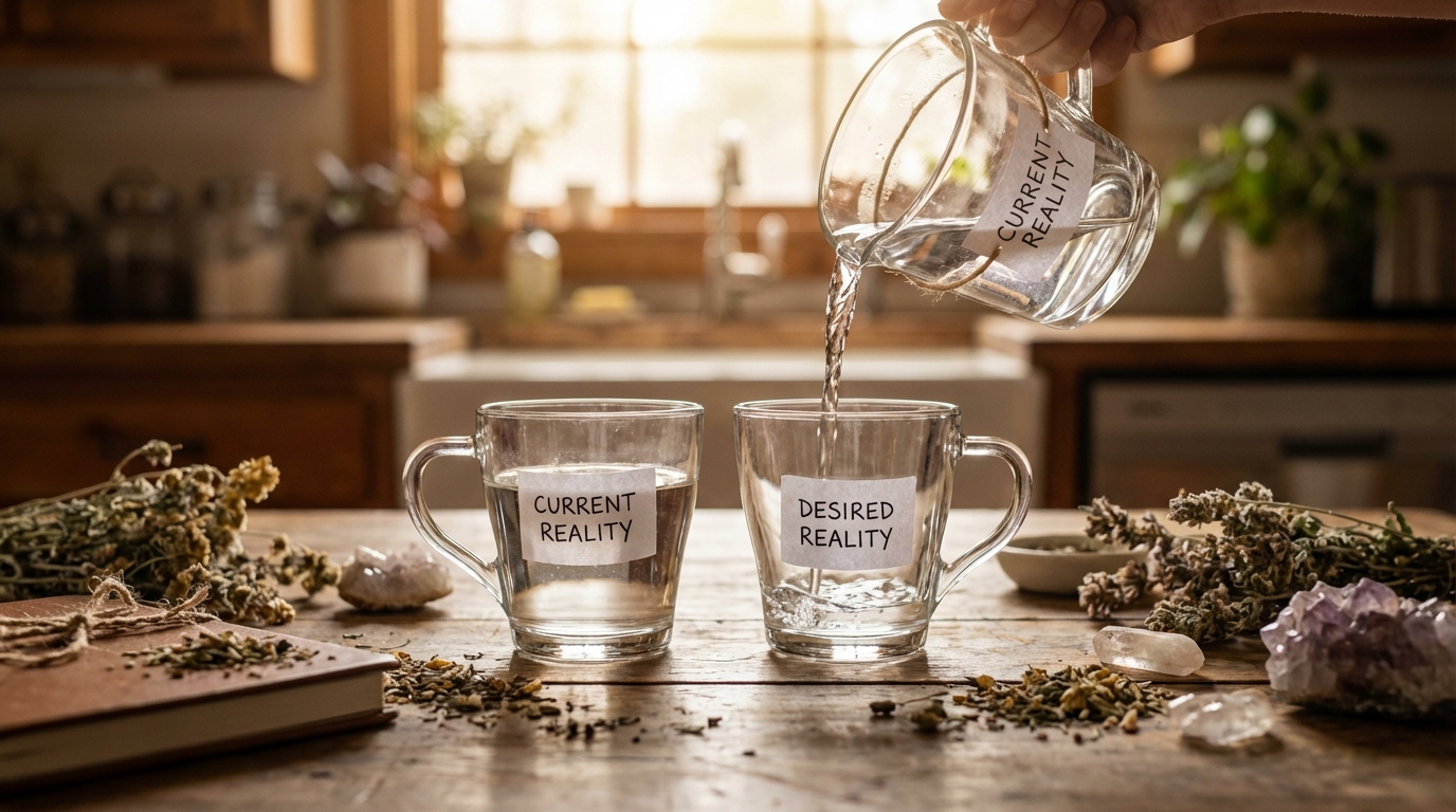 The Two Cup Method: Quantum Jumping Is Fiction, But the Ritual Still ...